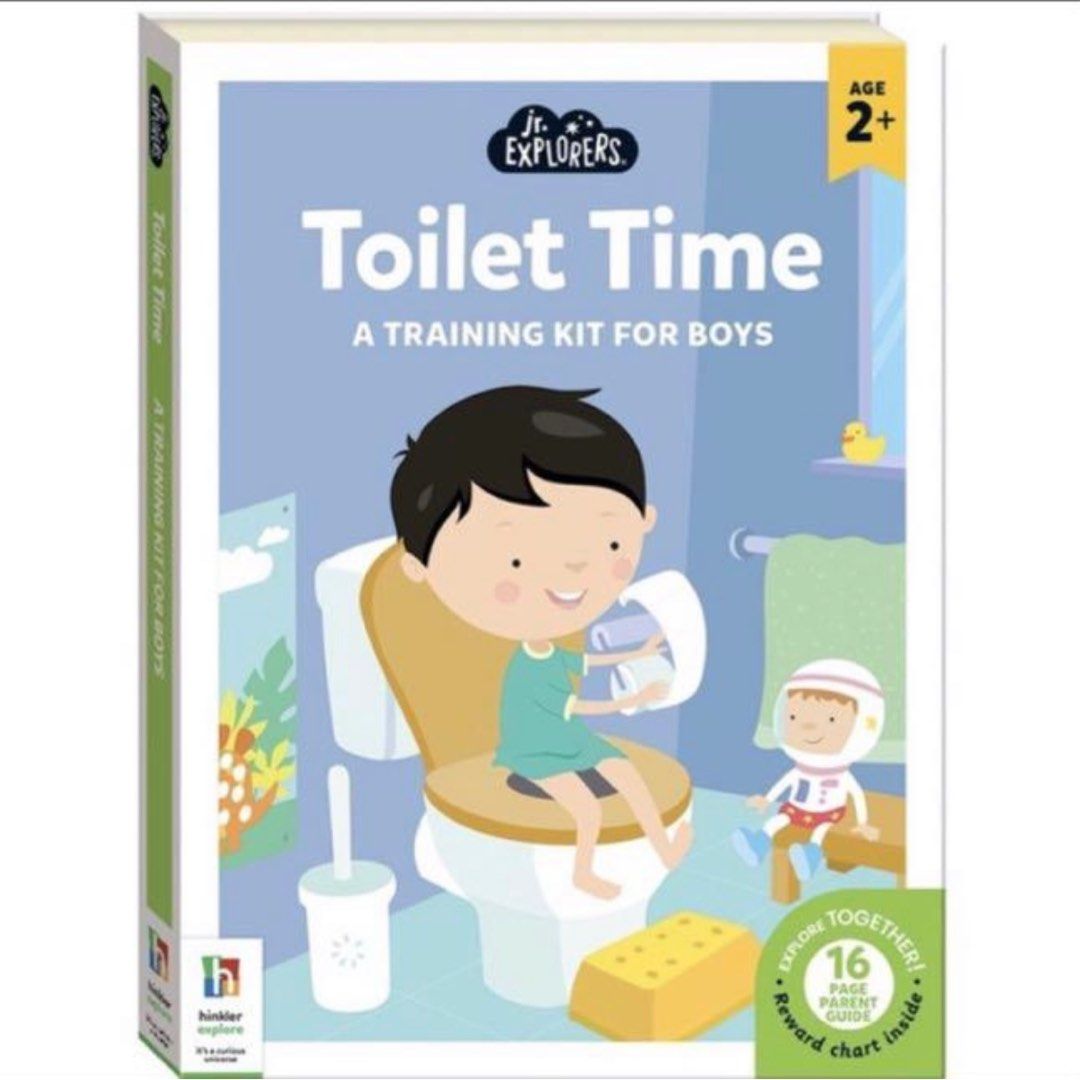 Toilet time training kit for boys, Everything Else on Carousell