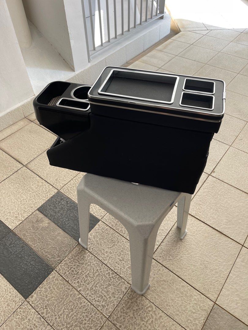 Toyota Sienta Armrest Console Storage Box With 3x12V Power Outlets ...