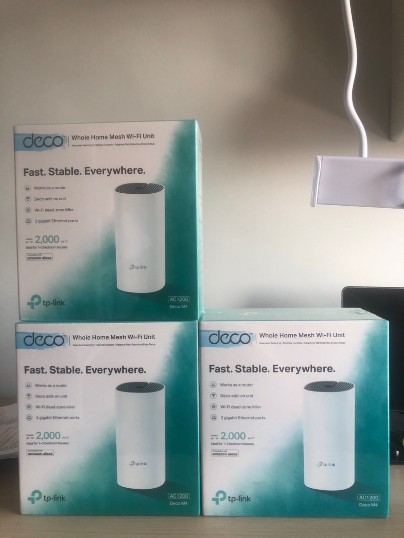 Tp-Link Deco M4, Computers & Tech, Parts & Accessories, Networking on ...