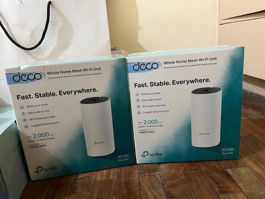 Tp Link Deco M Pack Ac Whole Home Mesh Wi Fi System Computers Tech Parts