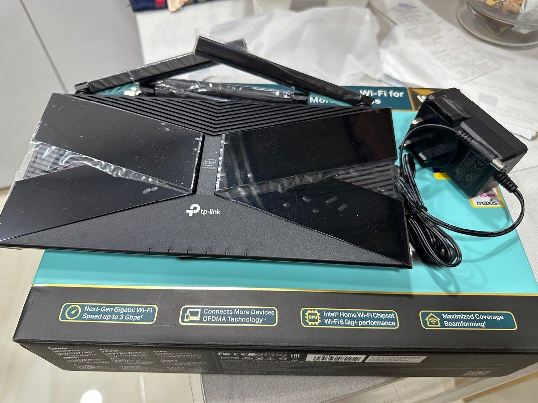 TP-Link Router AX3000 Gigabit wifi 6, Computers & Tech, Parts ...