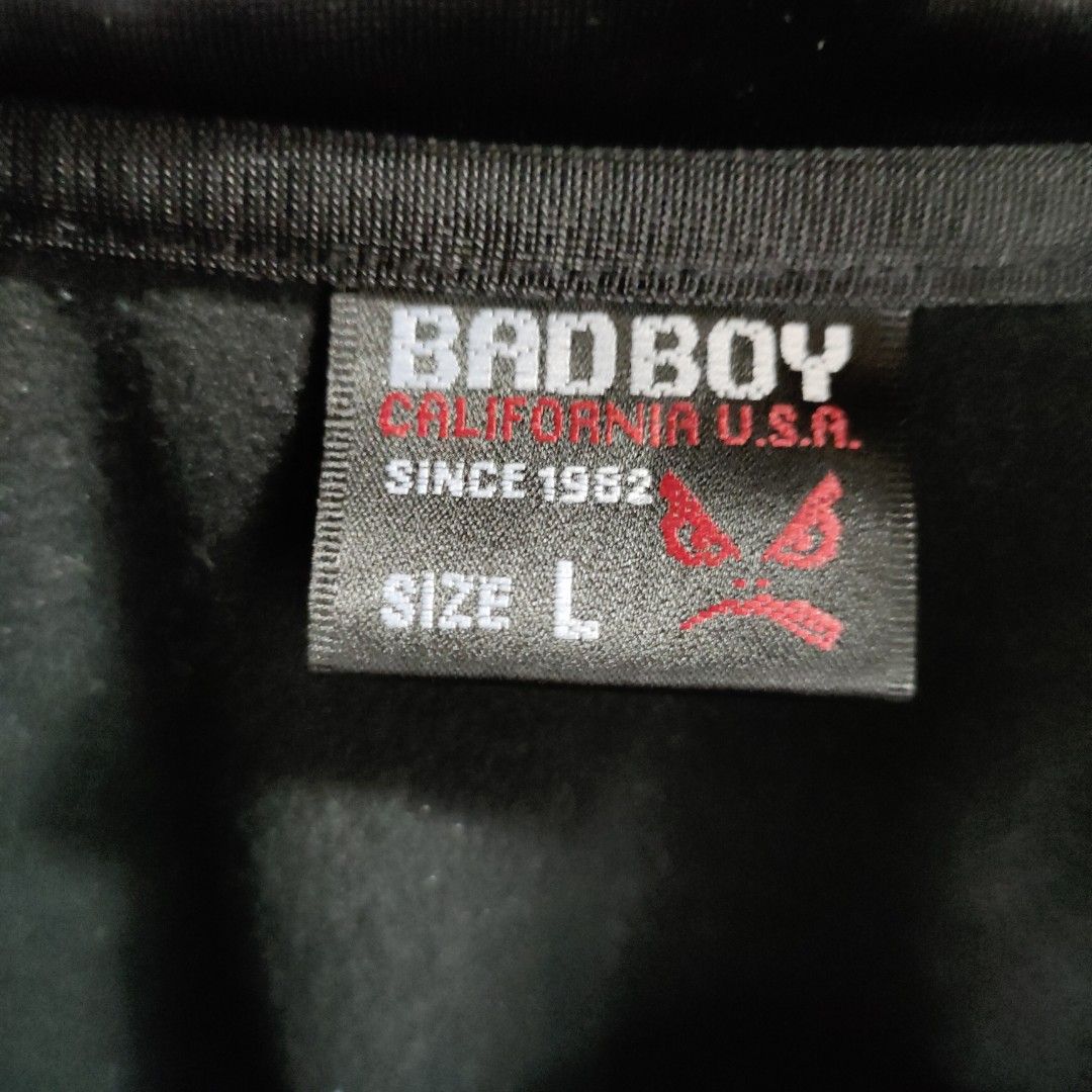 Tracktop Bad Boy warna Hitam, Fesyen Pria, Pakaian , Baju Luaran di ...