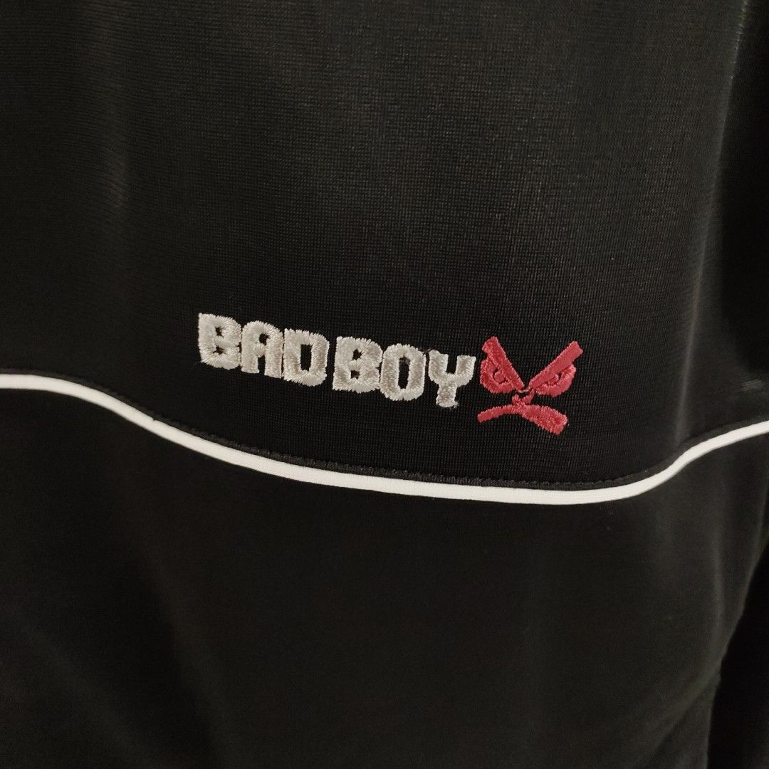 Tracktop Bad Boy warna Hitam, Fesyen Pria, Pakaian , Baju Luaran di ...