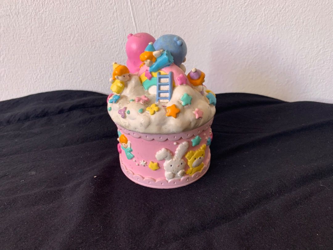 Twin star cute clay container, Furniture & Home Living, Home ...