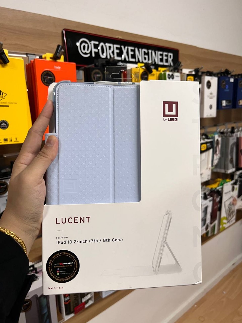 UAG [U] Lucent for iPad 10.2 inch ( 7th / 8th / 9th Gen ) ( 2019 / 2020 / 2021 ) Case - Soft ...
