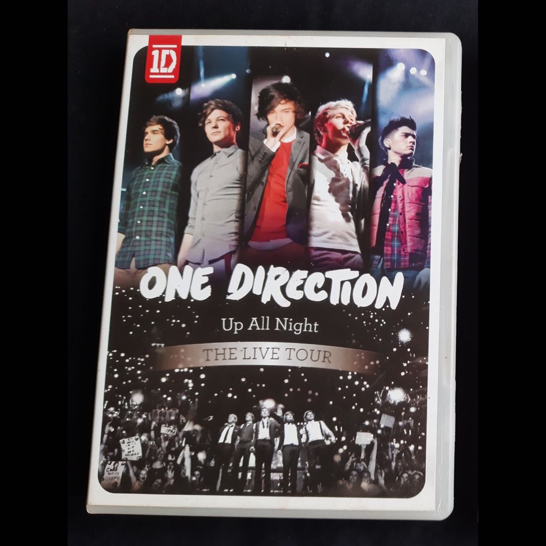 Up All Night One Direction 1D Concert Live Tour DVD, Hobbies & Toys ...