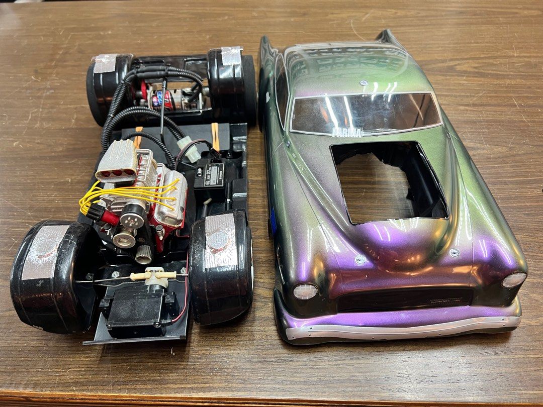 Used vintage RC Car Parma Hot Rod Funny Car, Hobbies & Toys, Toys ...