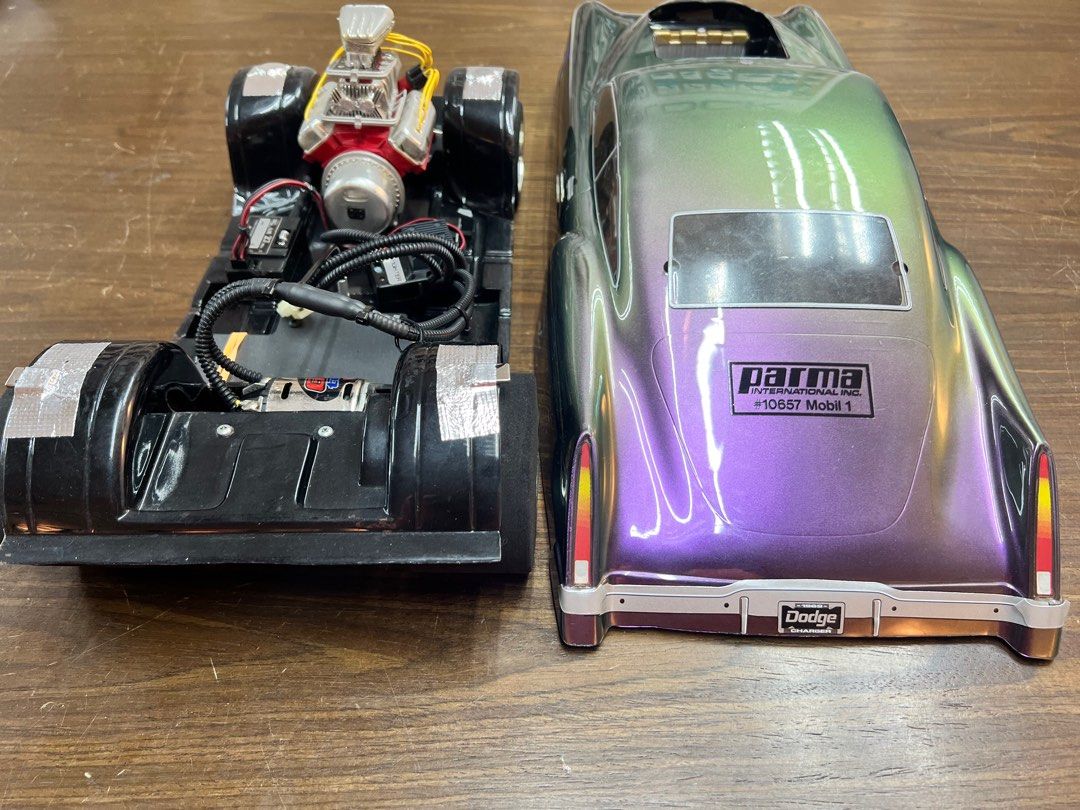 Used vintage RC Car Parma Hot Rod Funny Car, Hobbies & Toys, Toys ...