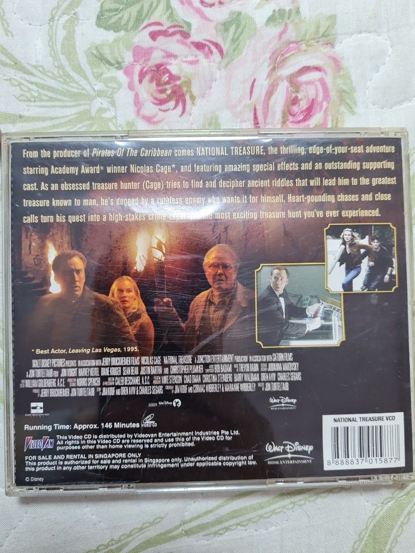 VCD - NATIONAL TREASURE, Hobbies & Toys, Music & Media, CDs & DVDs on ...