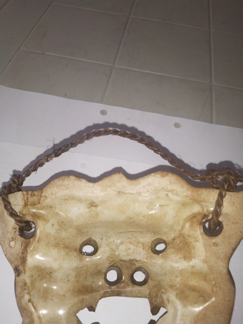 vintage DEMON ceramic mask/Wall display/Astig na display/JAPAN/1970s on ...