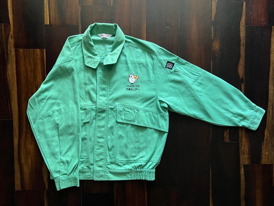 Vintage Japanese Work Jacket including shipping, Men's Fashion, Coats ...