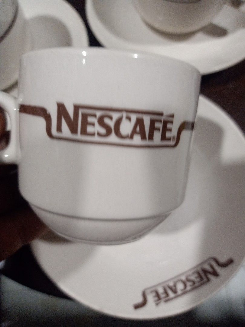 vintage nescafe cup & soucer, Hobbies & Toys, Collectibles ...