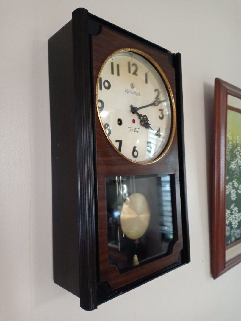 Vintage Pendulum Clock on Carousell
