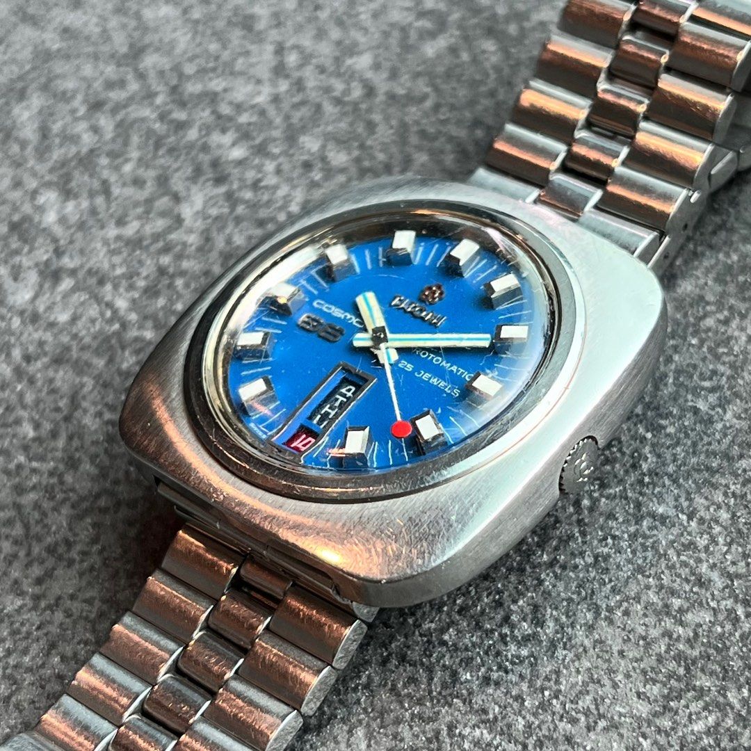 Vintage titoni 70s cosmo 66 with bracelet 36000 beats with sushi ...