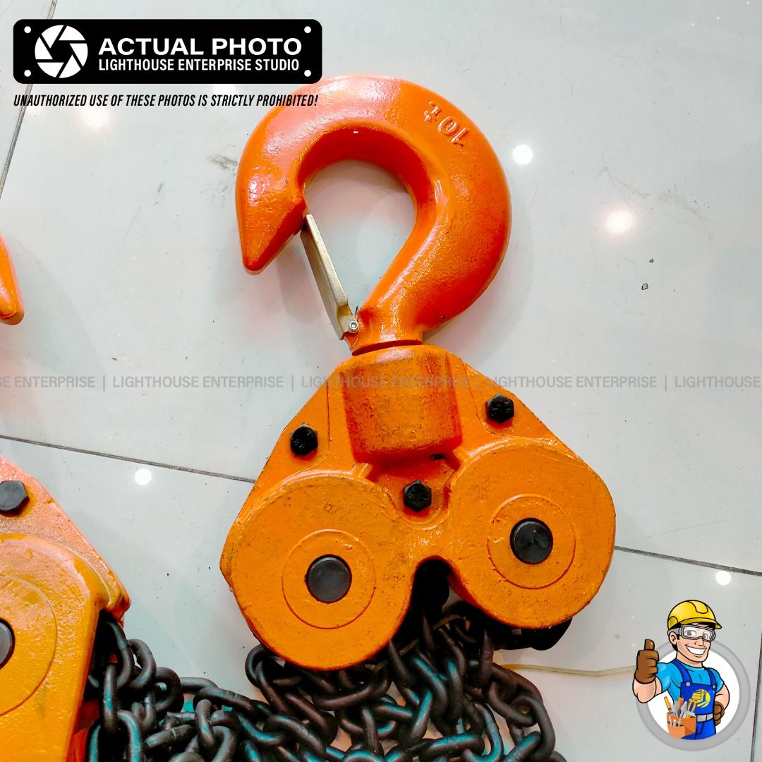 VITAL 10 Tons 3M Chain Block Hand Chain Hoists (VCB-10T) LIGHTHOUSE ...
