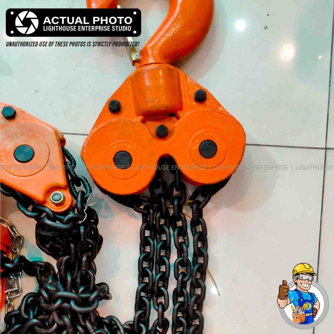 VITAL 10 Tons 3M Chain Block Hand Chain Hoists (VCB-10T) LIGHTHOUSE ...