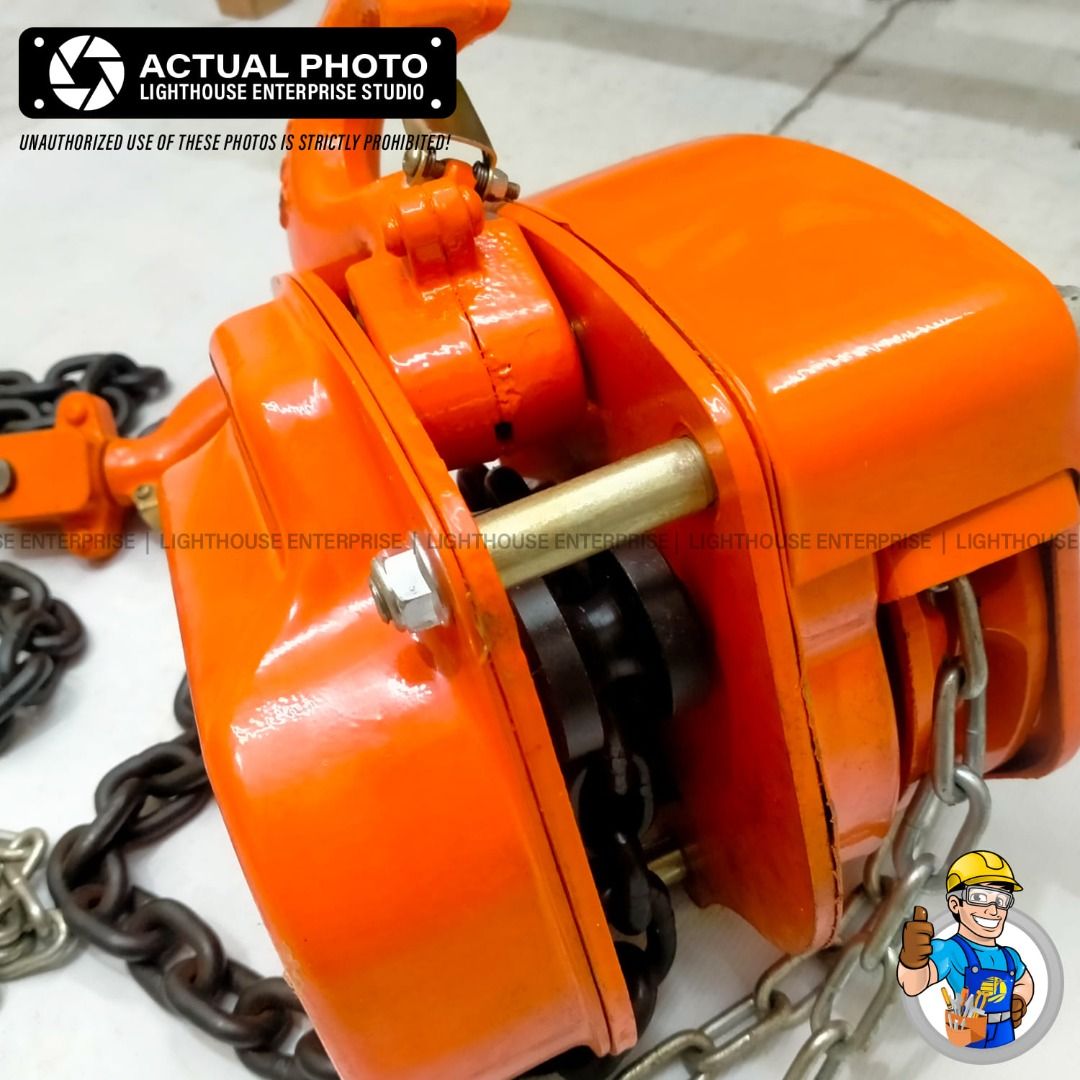 VITAL 2 Tons 3 Meters Chain Block Hand Chain Hoists (VCB-2T) LIGHTHOUSE ...