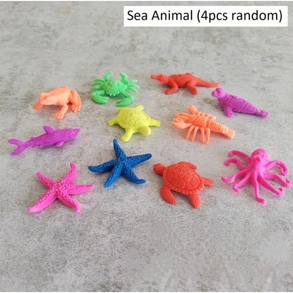 Water babies growing water toys grow big water animals insects dragon ...
