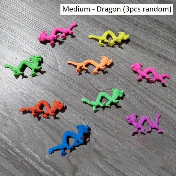 Water babies growing water toys grow big water animals insects dragon ...