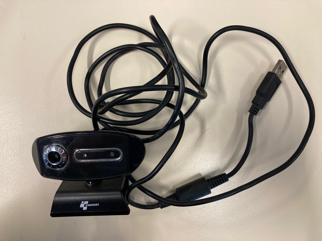 CHUSEI 3D Webcam Web Camera cs-3dw300, 電腦＆科技, 電腦周邊及配件, 網絡攝影機 - Carousell
