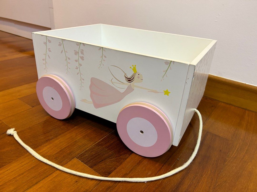 Wooden Fairy Theme Pulley Cart, Babies & Kids, Baby Nursery & Kids ...