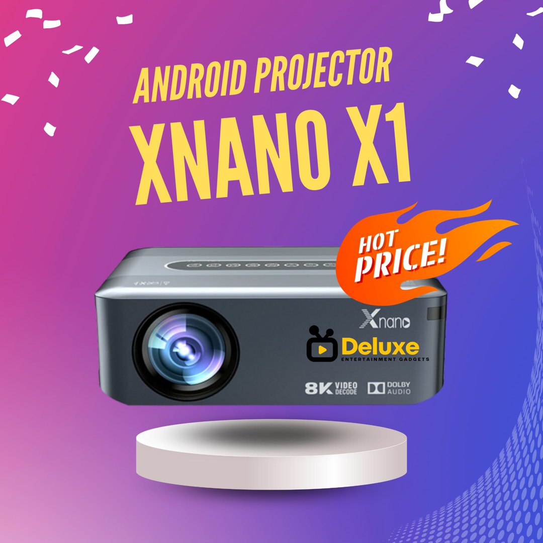 X1 ANDROID PROJECTOR, TV & Home Appliances, TV & Entertainment ...