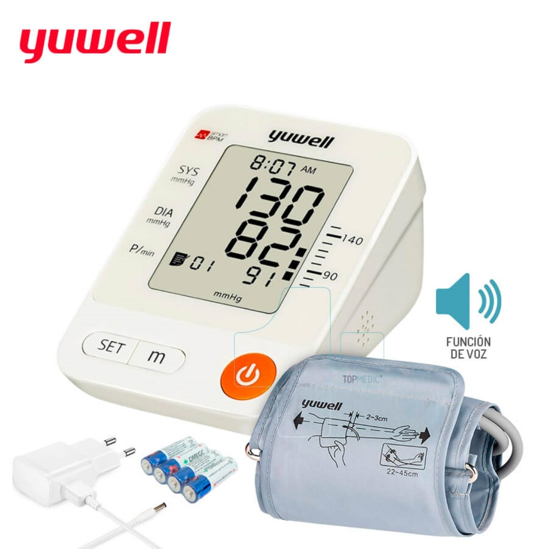 Yuwell Electronic Blood Pressure Monitor YE670A, Health & Nutrition, Health Monitors & Weighing ...