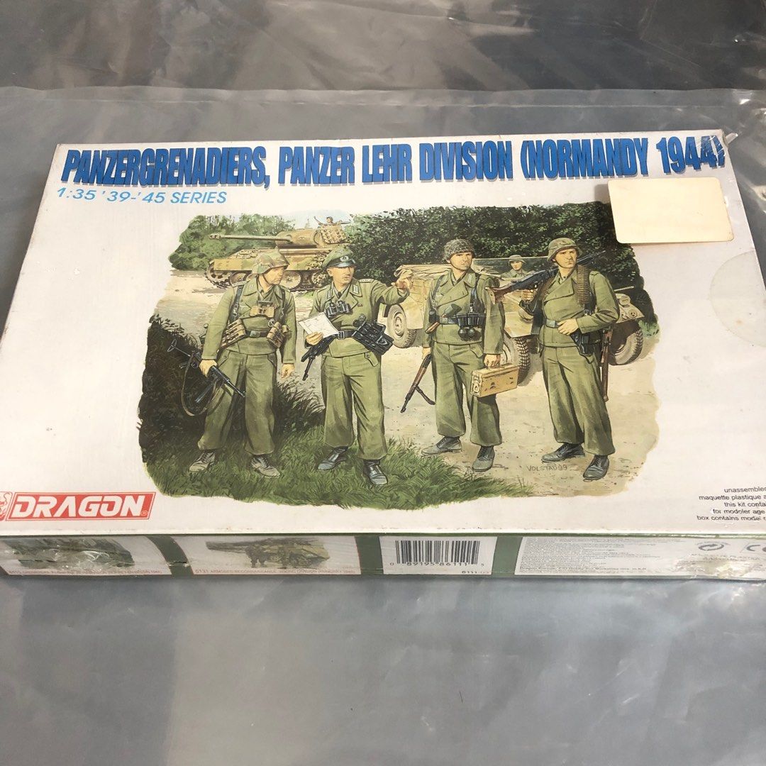1/35 Dragon Panzer Lehr Division Panzergrenadiers Figures Normandy 1944 ...