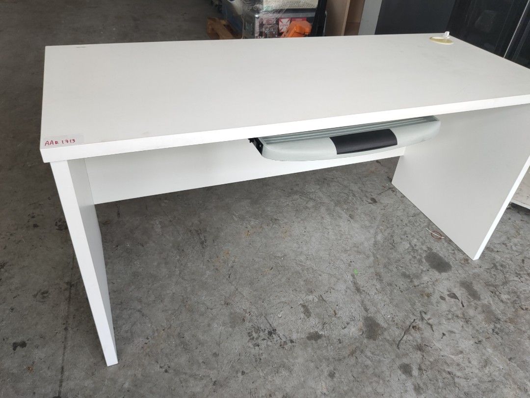1.5 Meter White Wooden Office Table for sale @ $50 each (AAR1713 ...