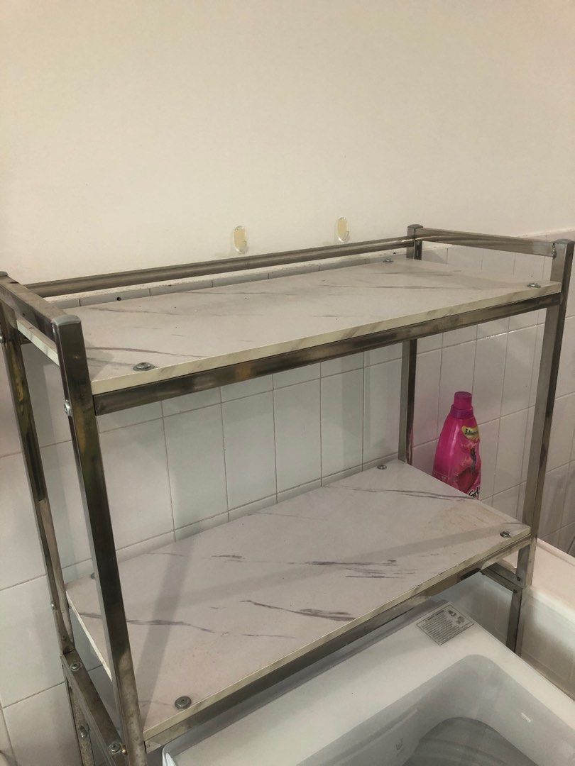 2-Layers Washing Machine Rack / Shelf, Furniture & Home Living ...