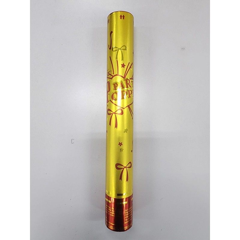 40cm party popper (metallic gold confetti), Hobbies & Toys, Stationery ...