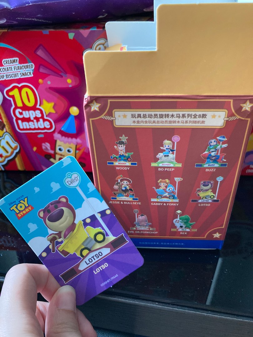 52Toys Toy Story blind box miniso lotso, Hobbies & Toys, Toys & Games ...