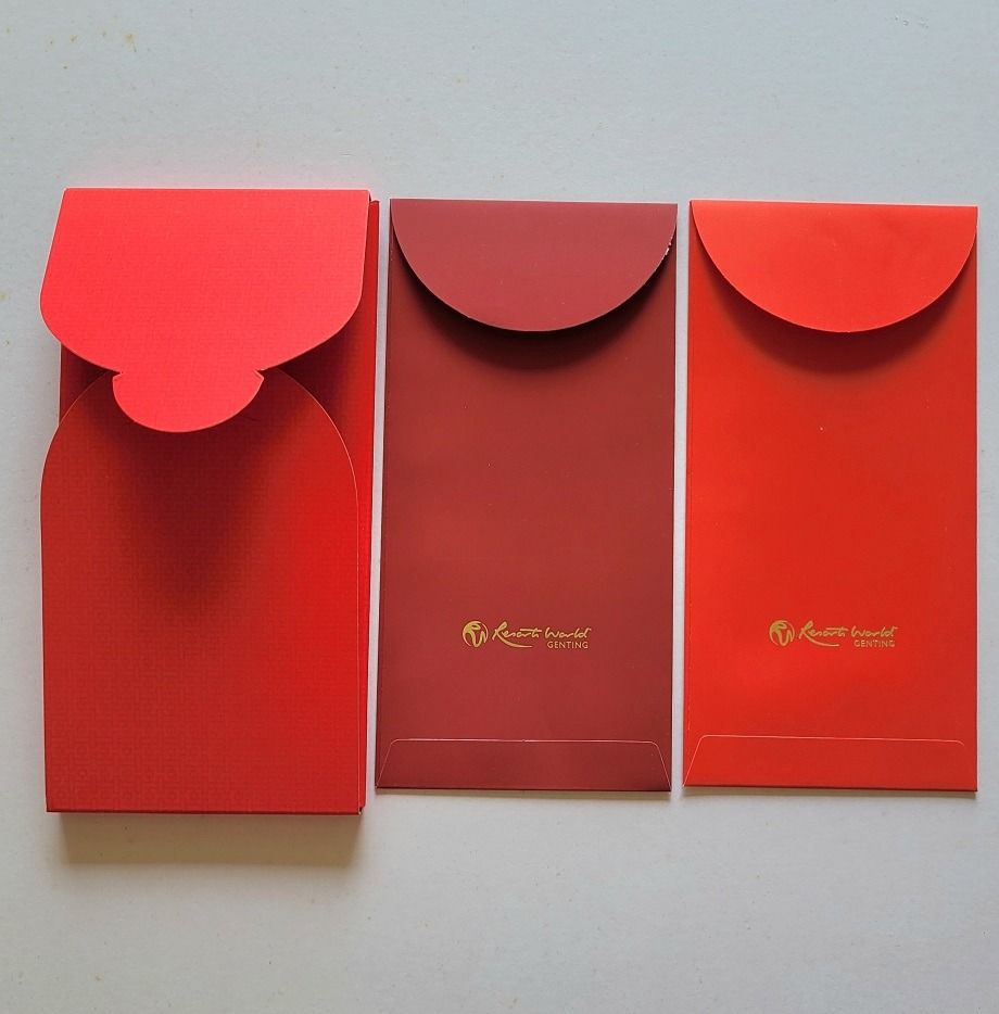 8 pcs Resorts World Genting 2023 Ang Pow Red Packet with folder ...