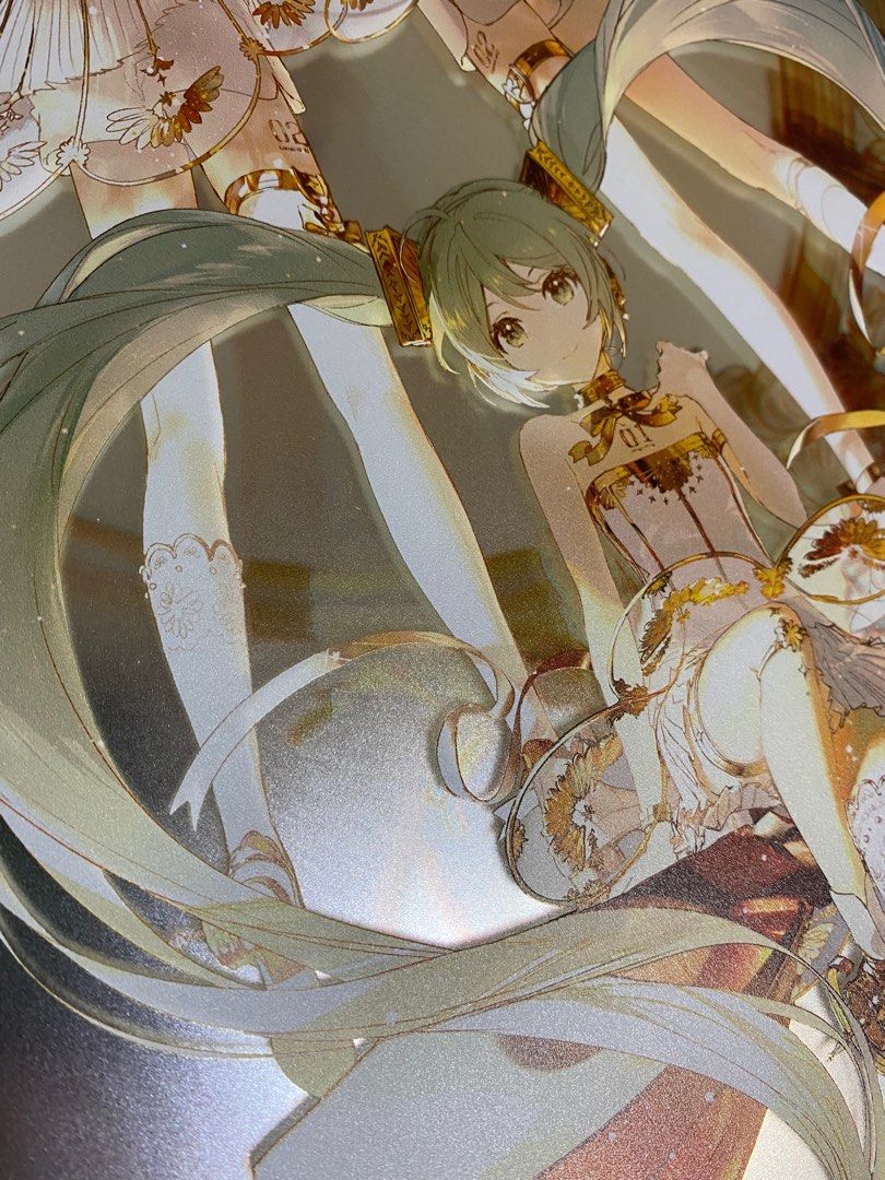 代購 初音未來 ミク Rella 16周年 鏡面 掛畫 杯墊 , 興趣及遊戲, 收藏品及紀念品, 郵票及印刷品 - Carousell