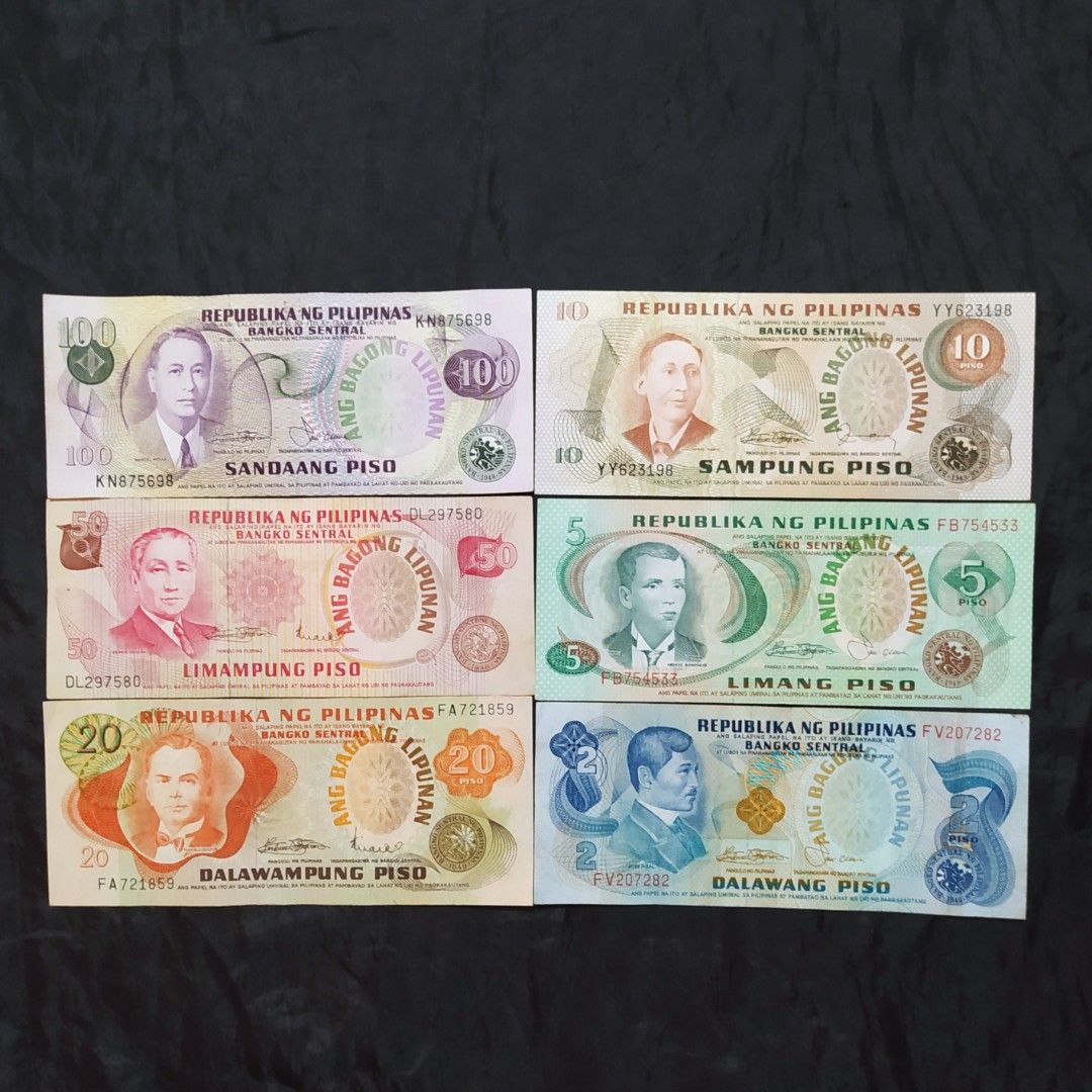 ABL Philippine vintage banknote 1973-1982, Hobbies & Toys, Memorabilia ...