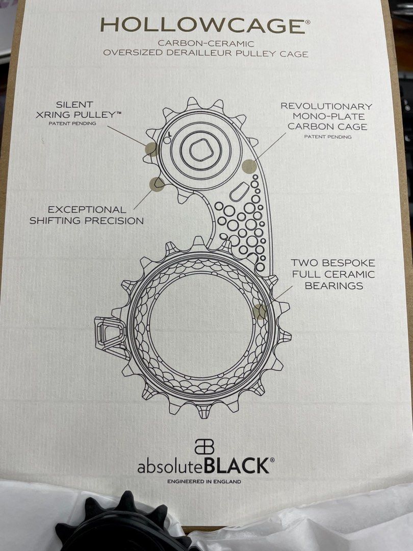 absoluteBLACK Hollowcage ospw (Sram eTap AXS), Sports Equipment ...