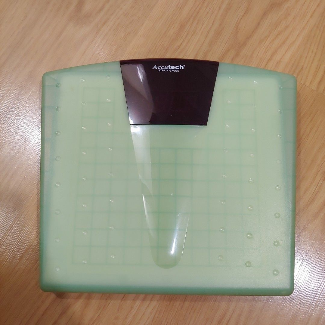 Accutech 電子磅 / Electronic Bathroom Scale (ATS-100/120), 健康及營養食用品, 健康監測儀 ...