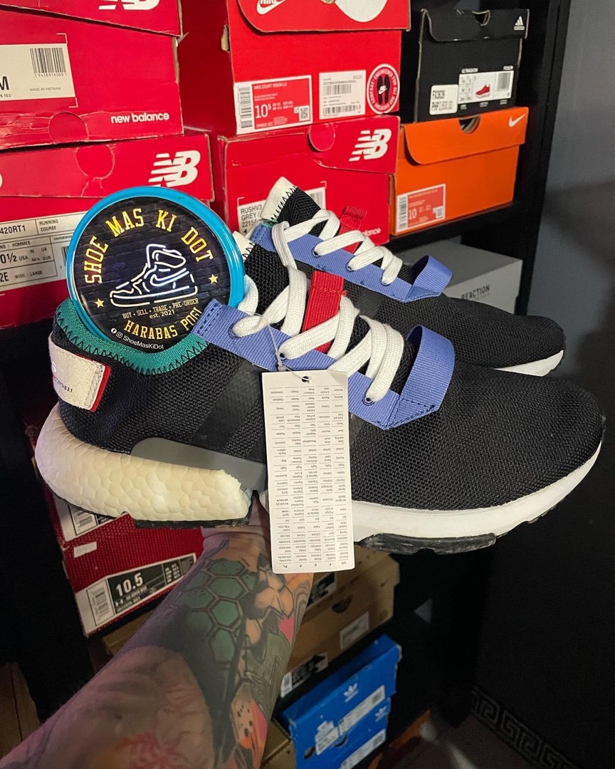 Adidas Pod-S3.1 Core Black/ Core Black/ Solar Red, Men's Fashion ...