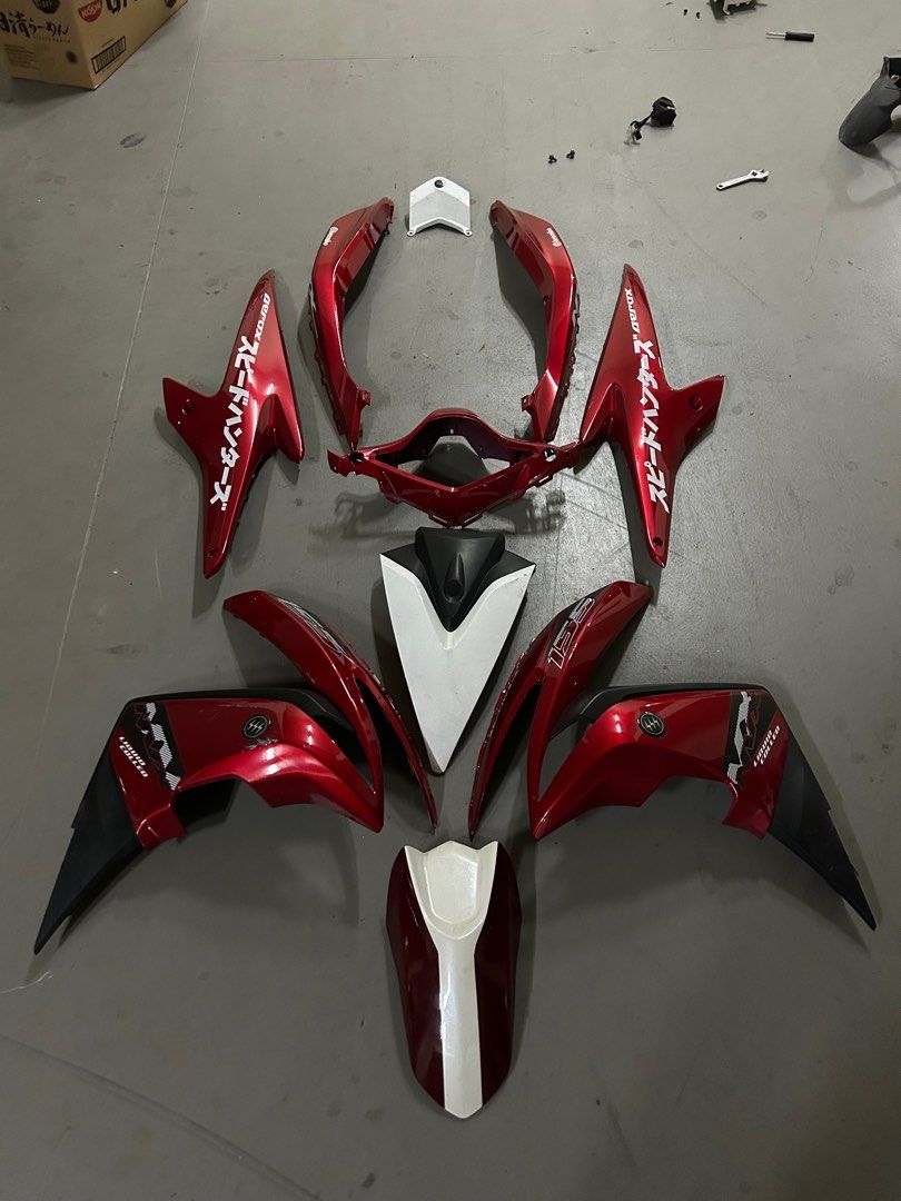 Aerox Coverset (Custom), Motorcycles, Motorcycle Accessories on Carousell