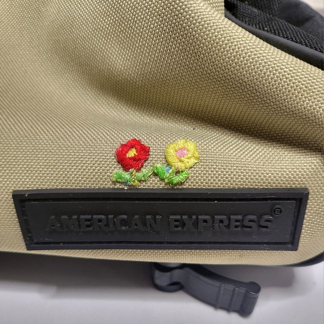 American Express trolley wheel cabin travel luggage bag, Hobbies & Toys ...
