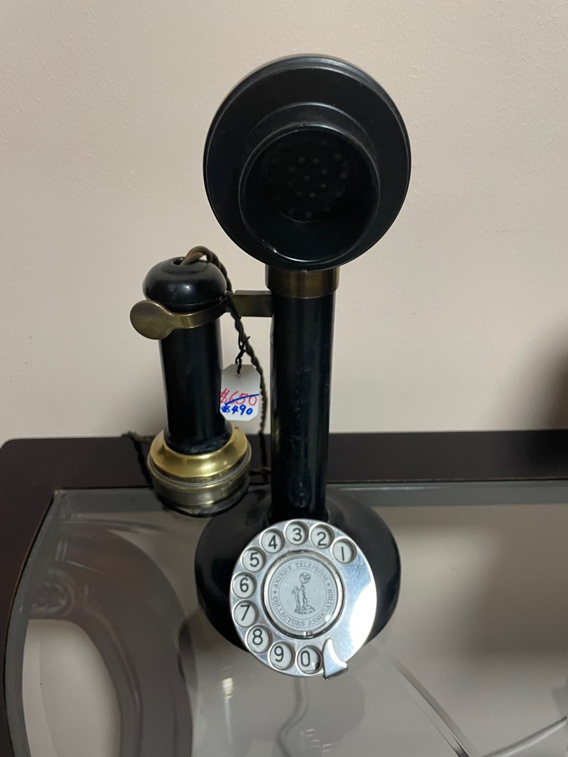 Antique British Candlestick phone, Hobbies & Toys, Memorabilia ...