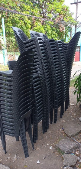 APOLLO BLACK MONOBLOCK CHAIRS - SALE, Furniture & Home Living ...