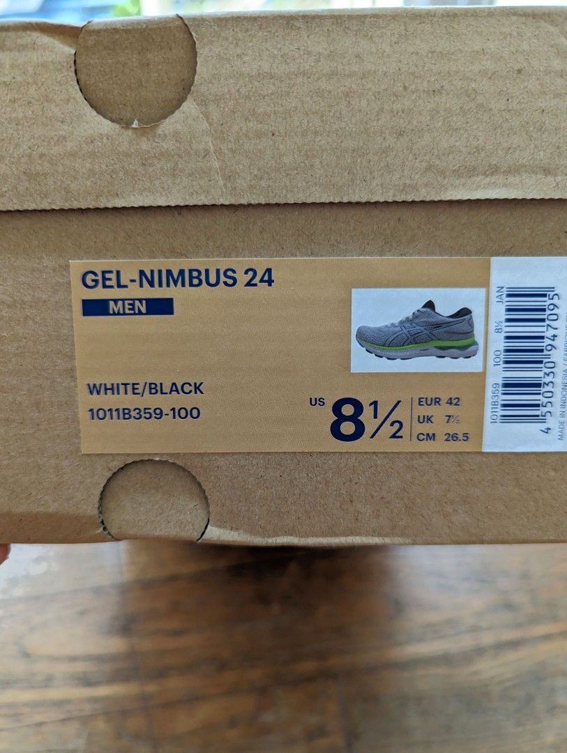 Asics Gel Nimbus US8.5, Men's Fashion, Footwear, Sneakers on Carousell