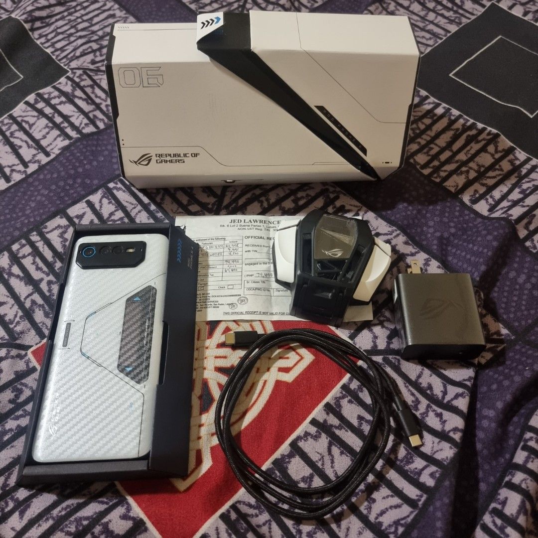 Asus Rog 6 Pro 18/512 Witn Aerocooler, Mobile Phones & Gadgets, Mobile ...