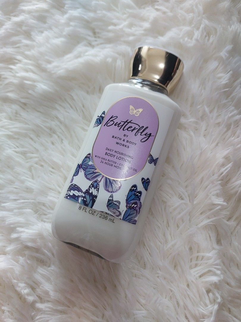 Authentic Bath & Body Works Butterfly Lotion on Carousell