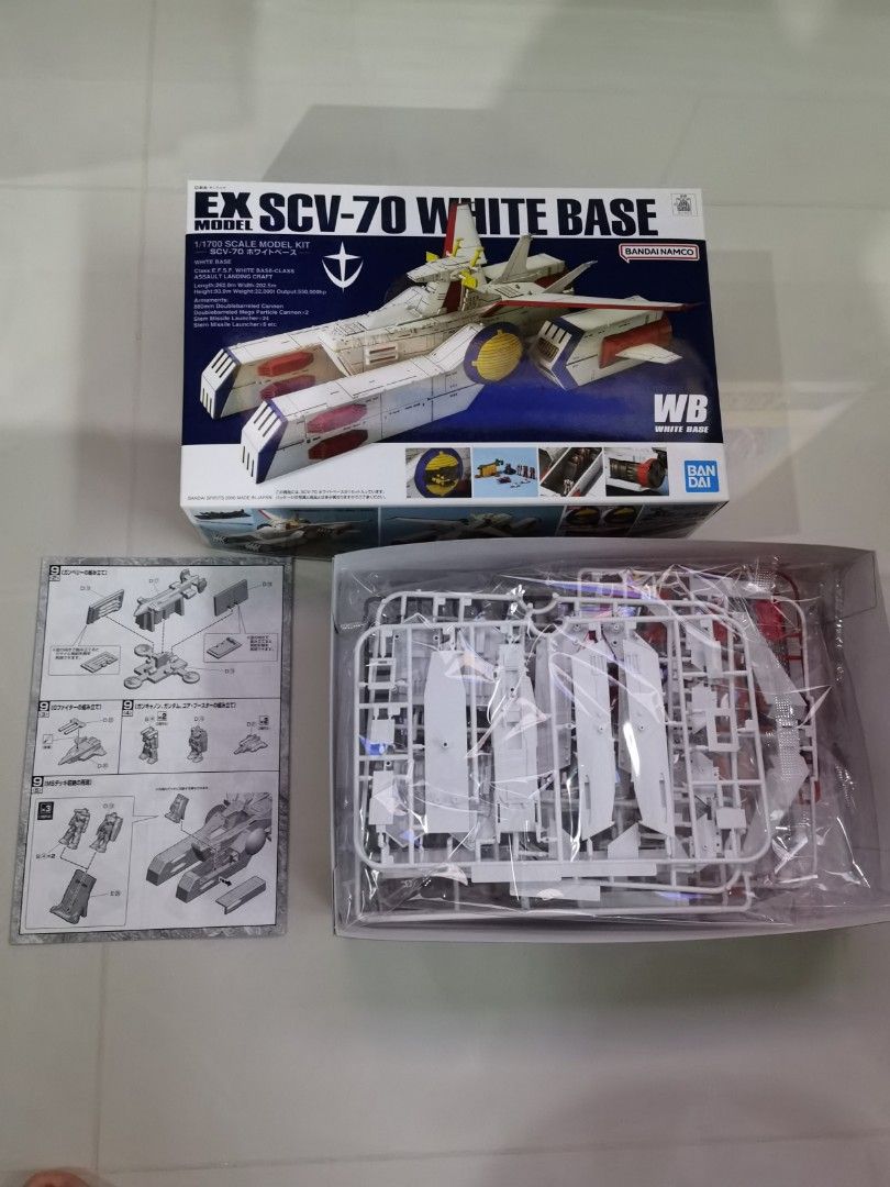 Bandai Gundam White Base Ex Model, Hobbies & Toys, Toys & Games on Carousell