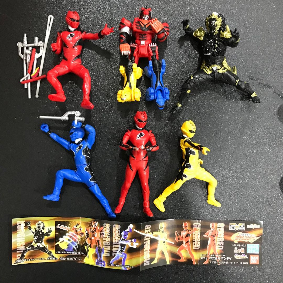 BANDAI JAPAN GASHAPON HG SERIES FULL COLOR HEROES JUKEN SENTAI GEKIRANGER - RARE, Hobbies & Toys ...