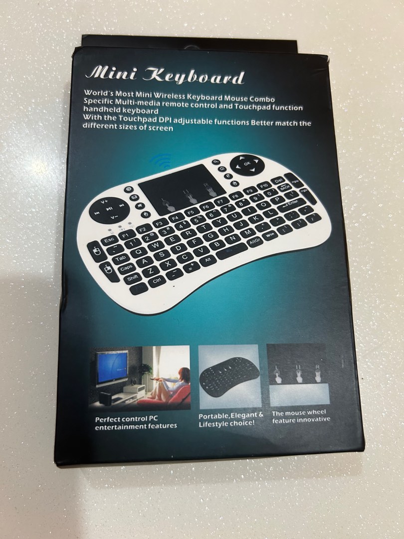Bluetooth mini keypad with touchpad function, TV & Home Appliances, TV ...