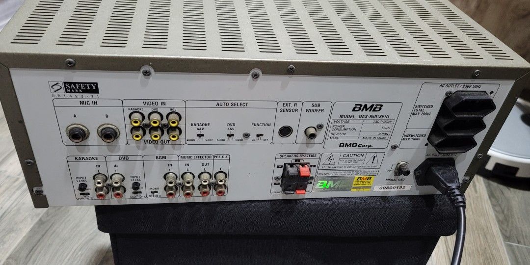 BMB Karaoke Amplifier, Audio, Soundbars, Speakers & Amplifiers on Carousell