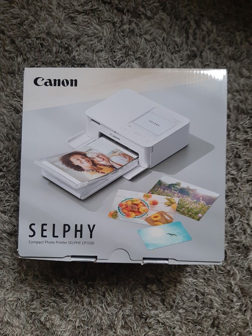 BNIB Canon Selphy Compact Photo Printer Model CP1500, Computers & Tech ...